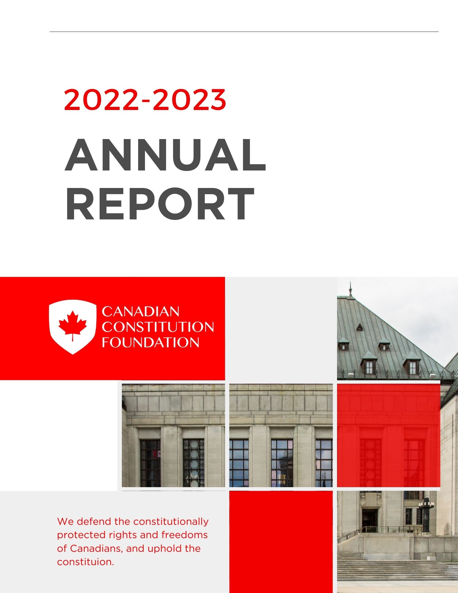 Annual Reports & Financials - Canadian Constitution Foundation