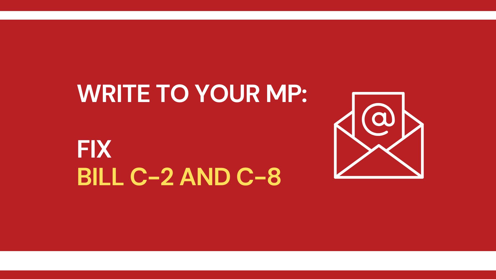 Fix Bill C-2 and C-8! - Canadian Constitution Foundation